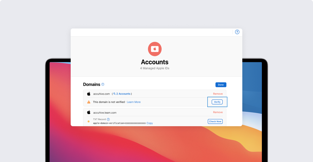 Apple Business Manager and Verifying Managed Apple ID Domains | The ...